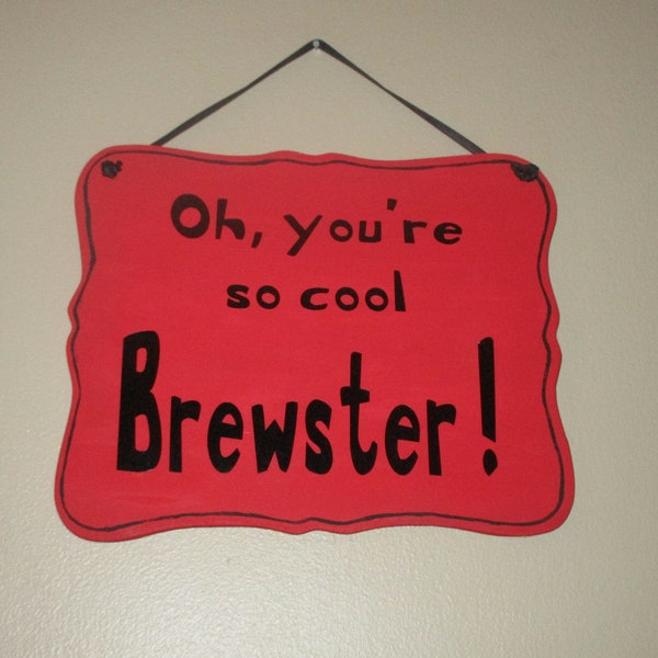 Brewster Sign - Etsy