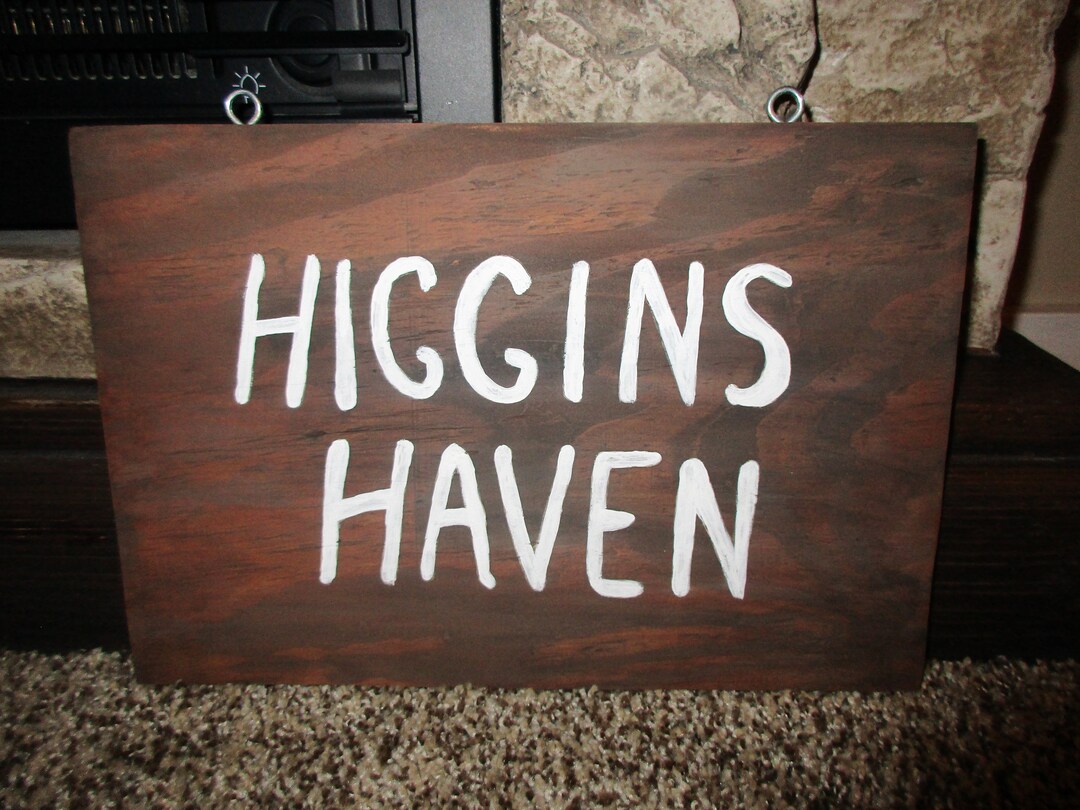 Friday the 13th Pt3 Higgins Haven Sign - Etsy