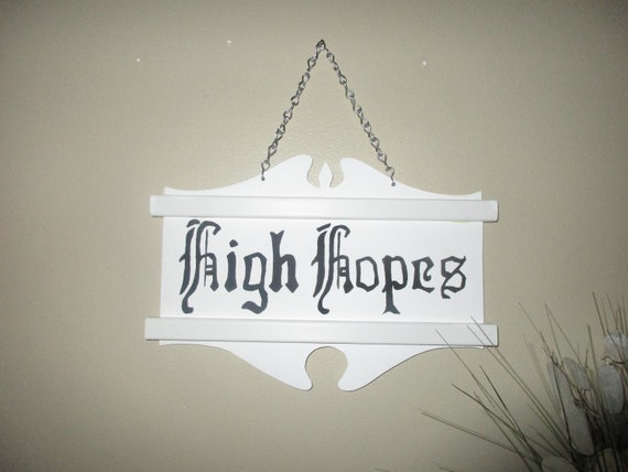 High Hopes Amityville Horror House Wall Sign | Etsy