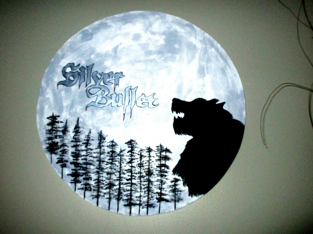 Silver Bullet Werewolf Sign - Etsy