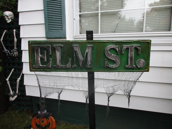 Elm St Sign - Etsy