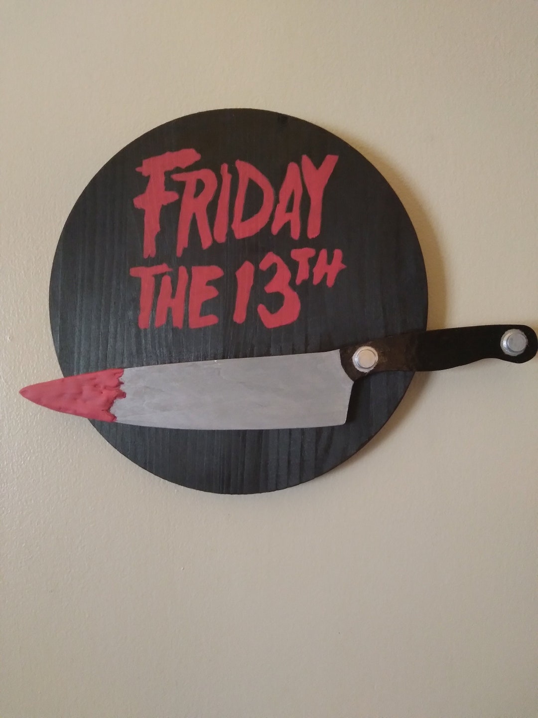 Friday the 13th 3D Wall Sign - Etsy