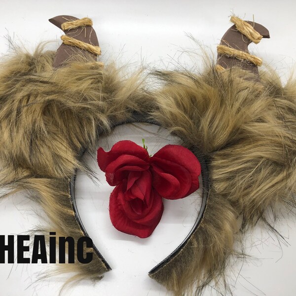 Beauty and the Beast Mouse Ears - Etsy