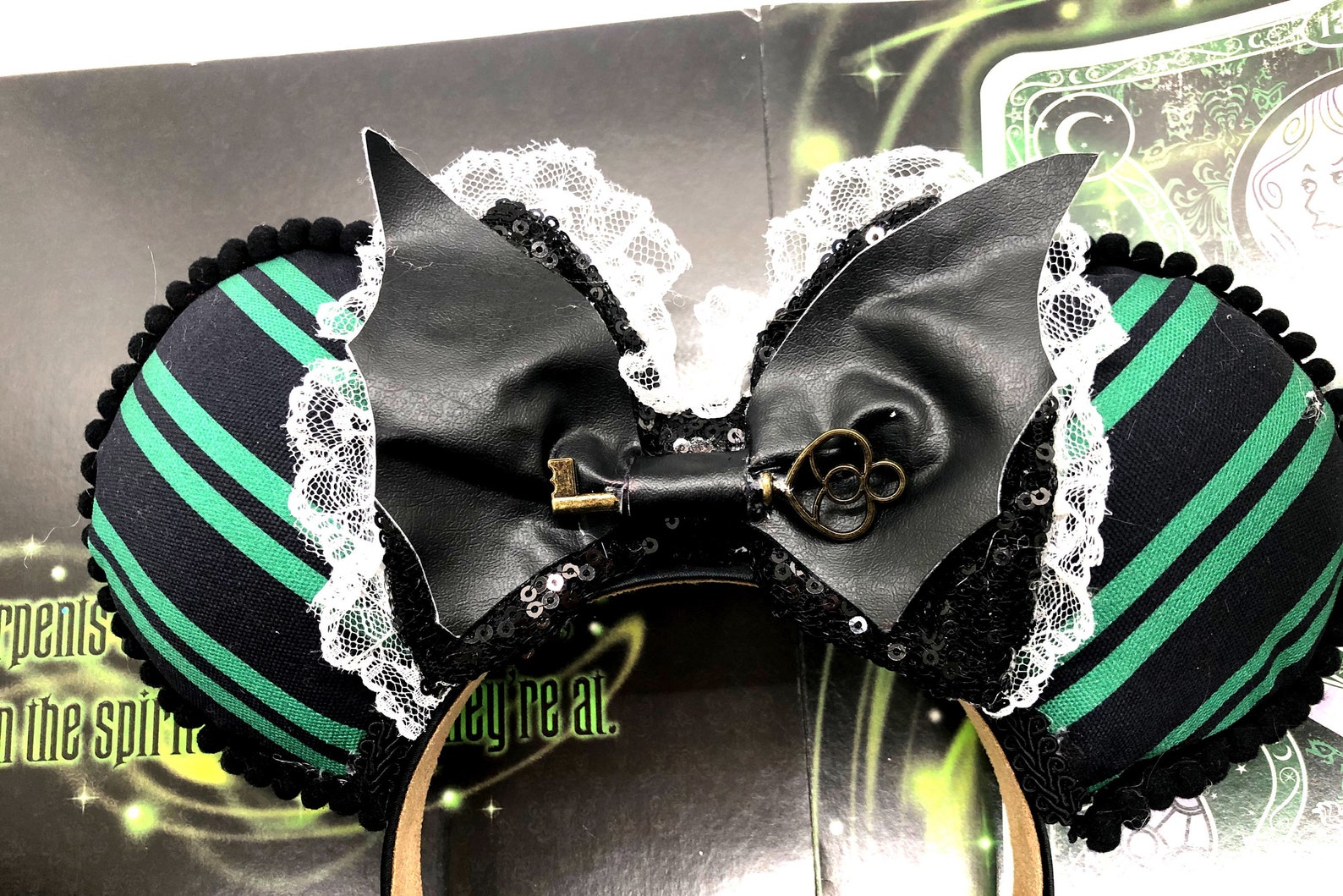 Haunted Mansion Maid Ears Hitch Hiking Ghosts Ears Hatbox | Etsy
