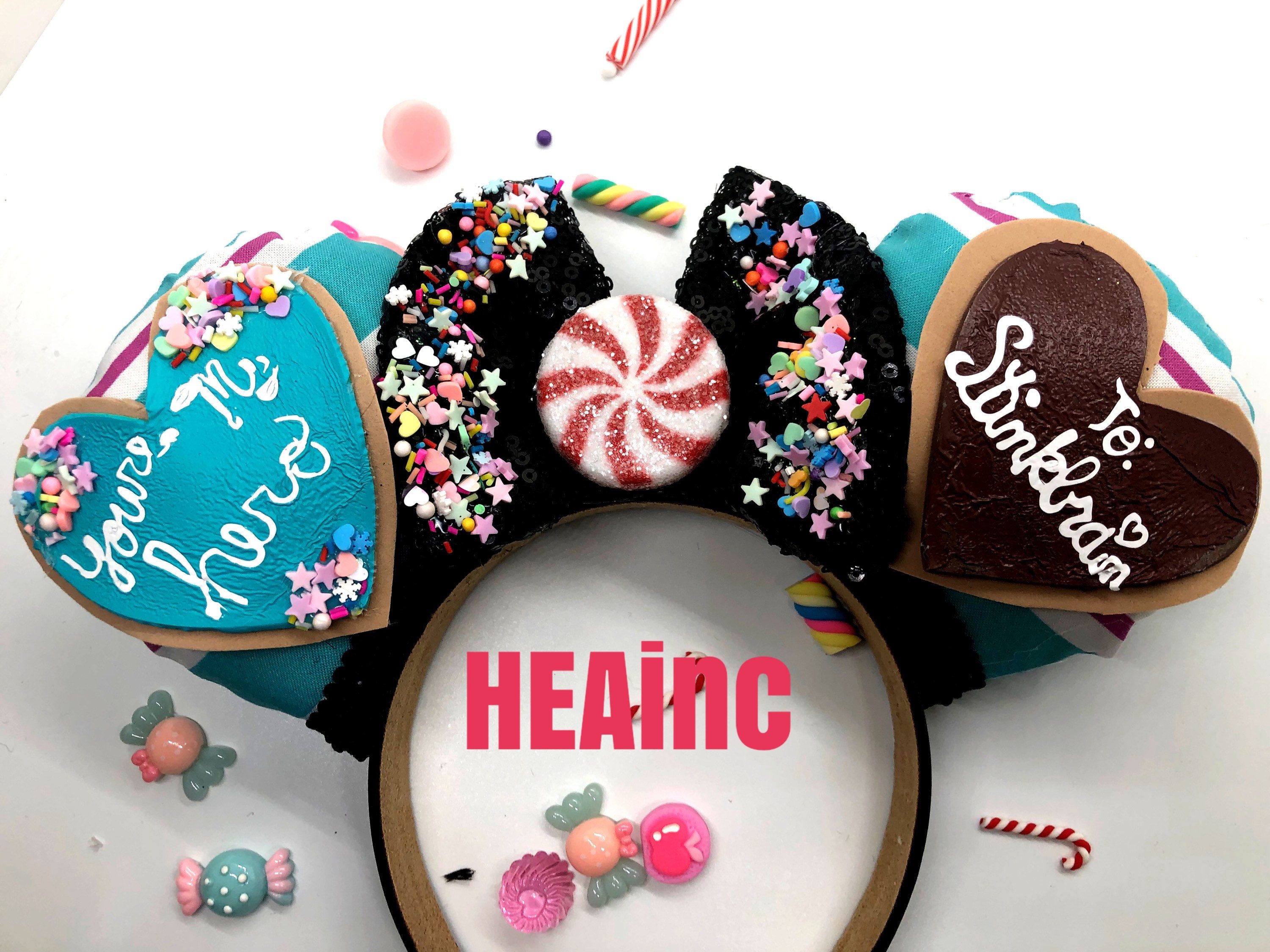 Vanellope Ears Wreck It Ralph Inspired Ears Mickey Ears - Etsy