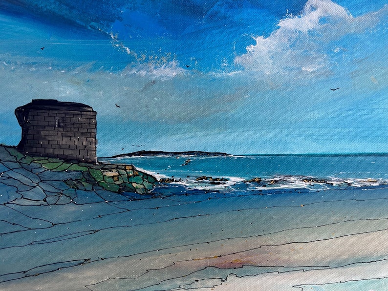 Martello Tower Donabate Lambay Island View Dublin - Etsy