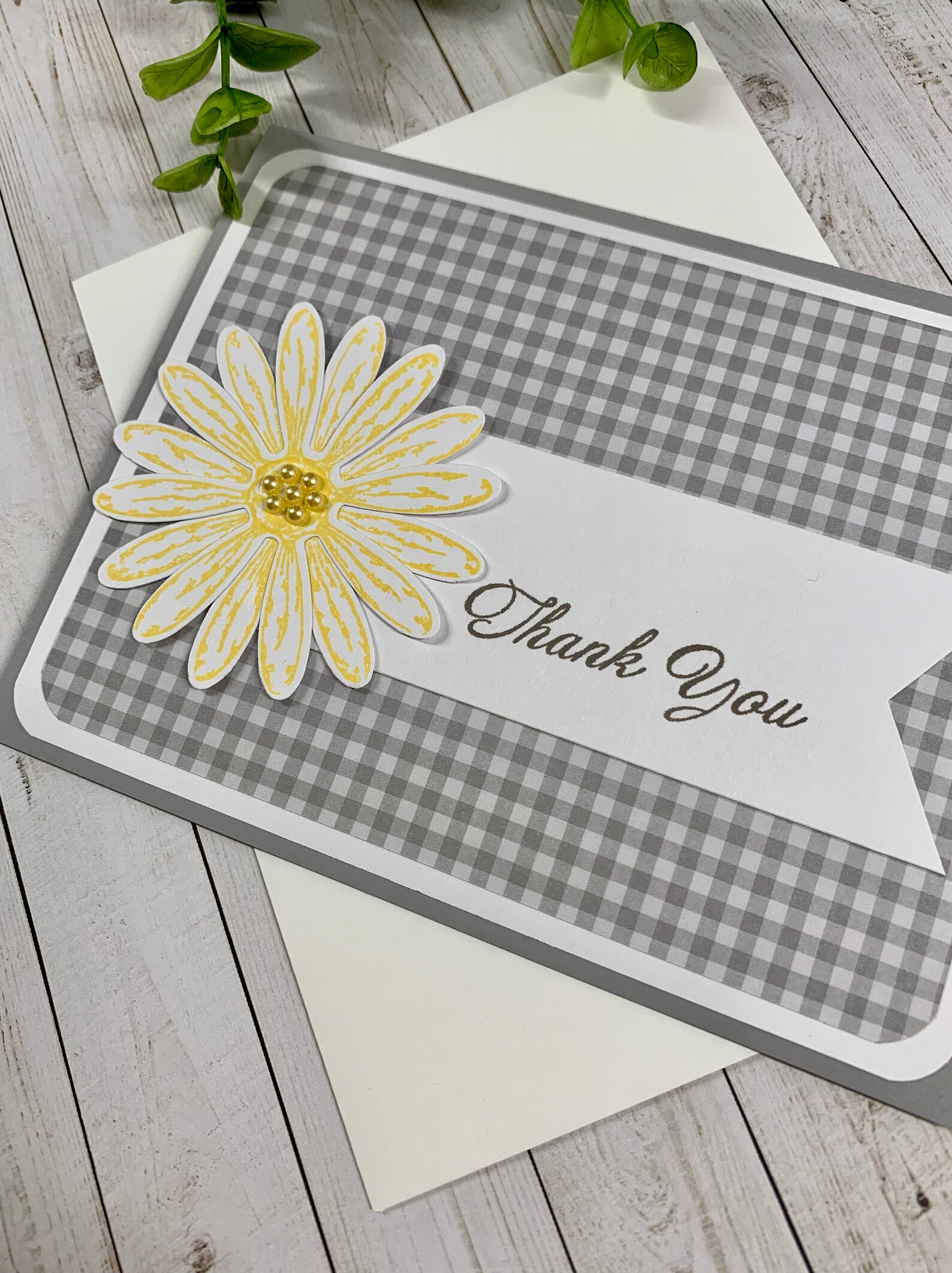 Thank You Handmade Card Set - Etsy