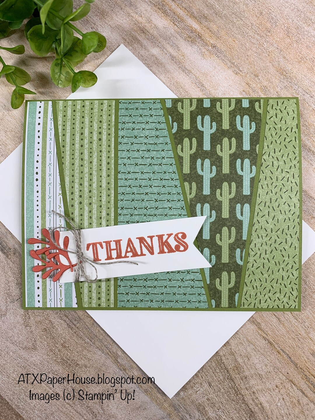 Thanks Handmade Card Set - Etsy