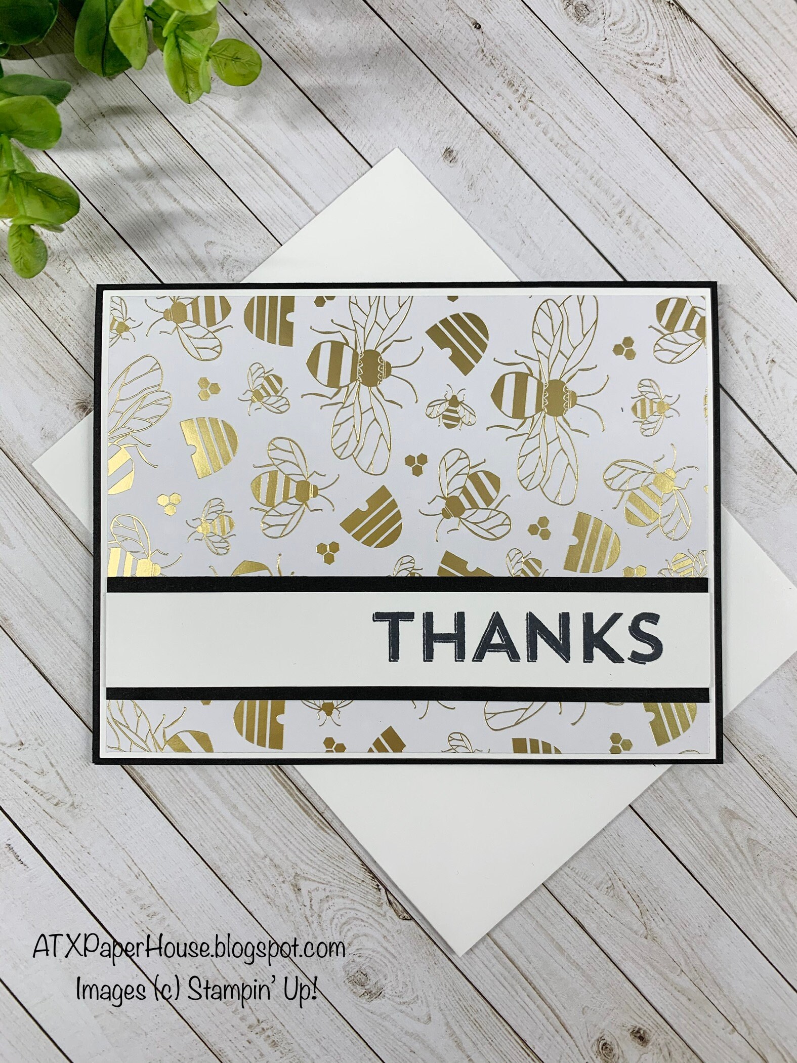 Thanks Handmade Card Set - Etsy