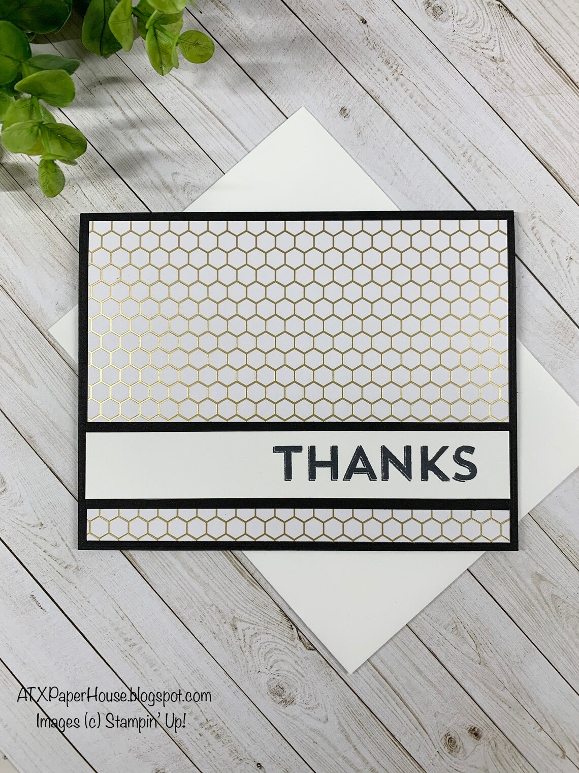 Thanks Handmade Card Set - Etsy