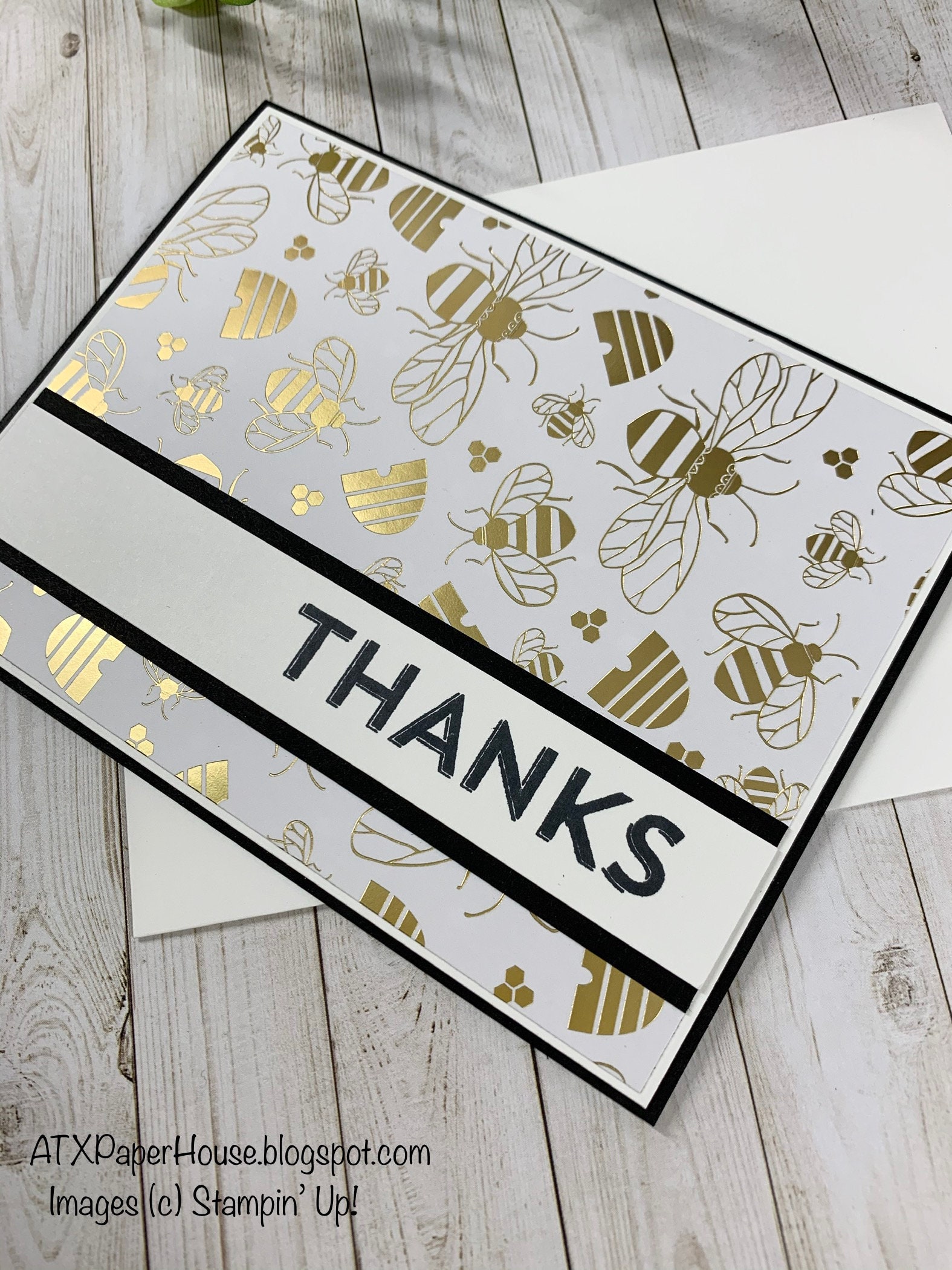 Thanks Handmade Card Set - Etsy