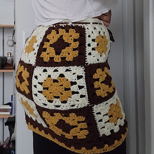 Granny Square Skirt - Etsy