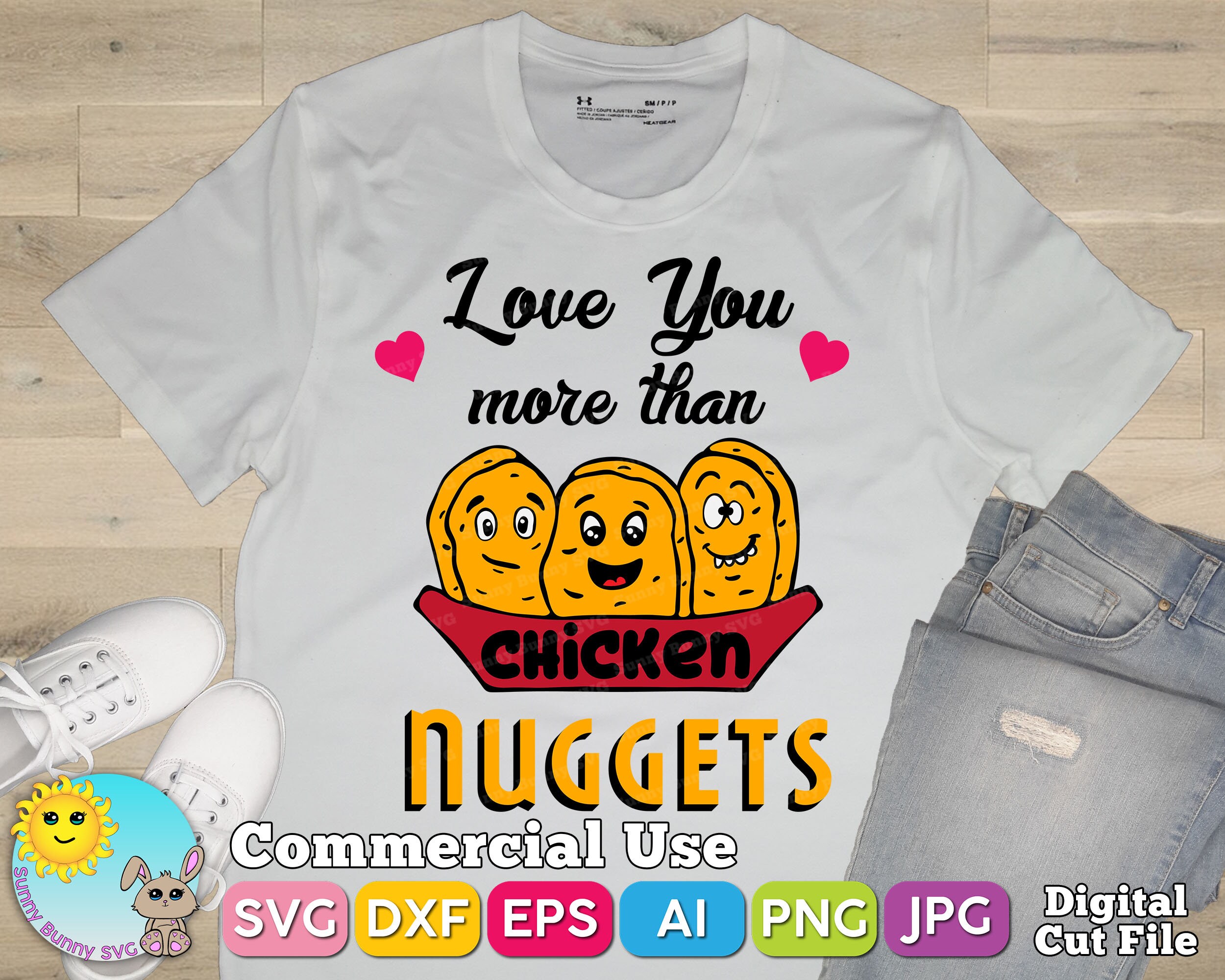Chicken Nuggets Svg Fast Food Svg Chicken Tenders Svg I - Etsy