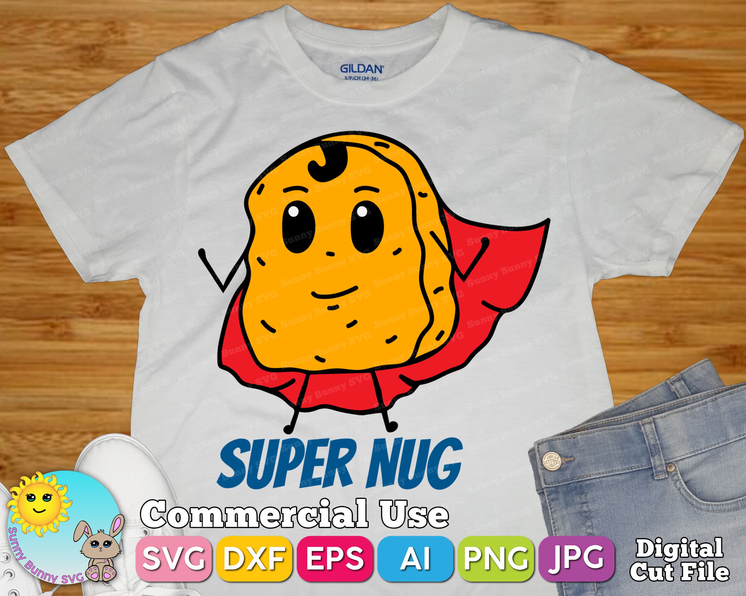 Super Chicken Nugget SVG | Chicken Tenders | Chicken Sublimation Png ...