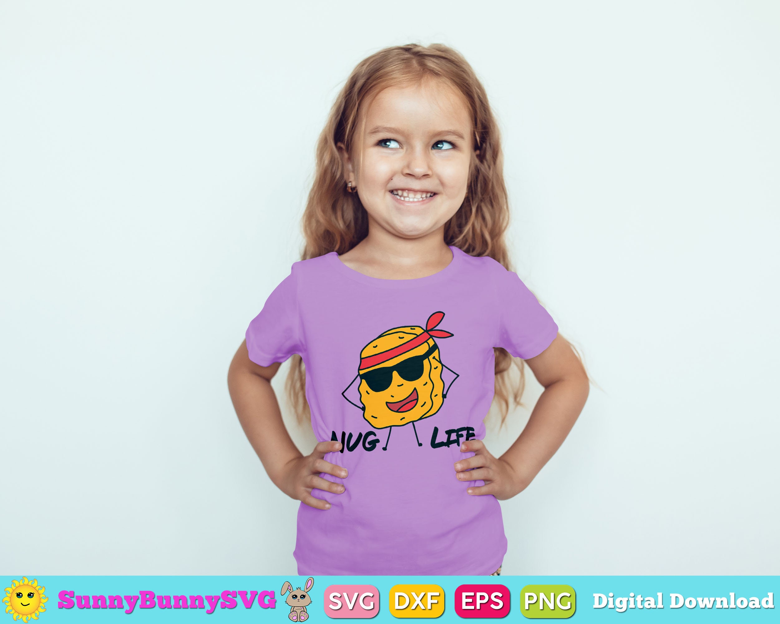 Nug Life Svg Chicken Nuggets Svg Chicken Svg Cute Food | Etsy