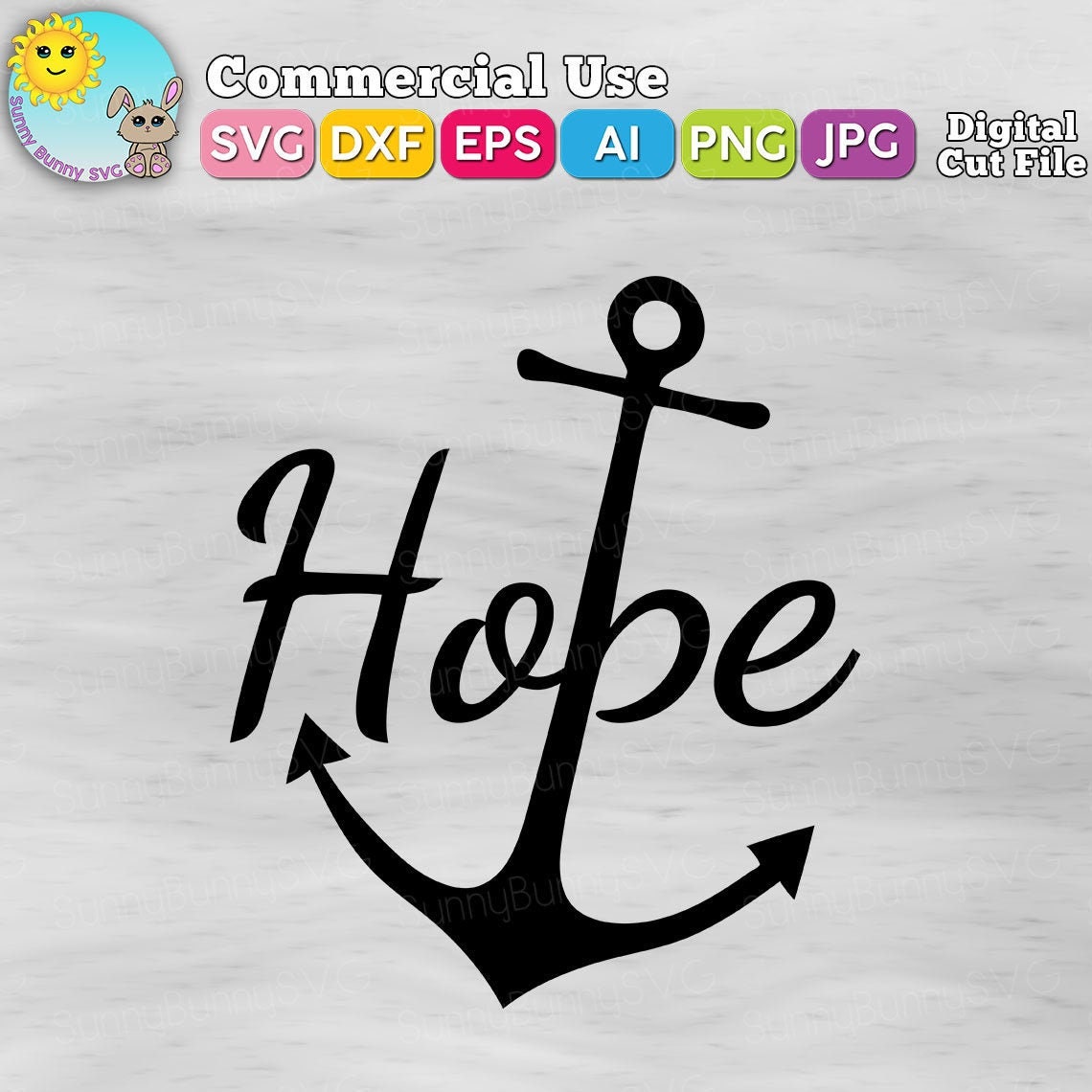 Hope Anchor Svg Cancer Svg Cancer Awareness Svg Hope - Etsy