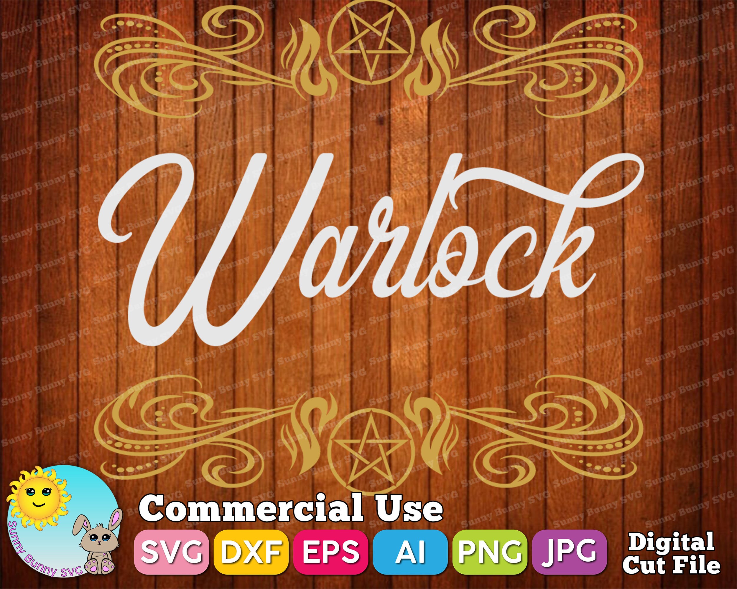 Warlock SVG Dungeons and Dragons Dnd D and D Dungeon - Etsy