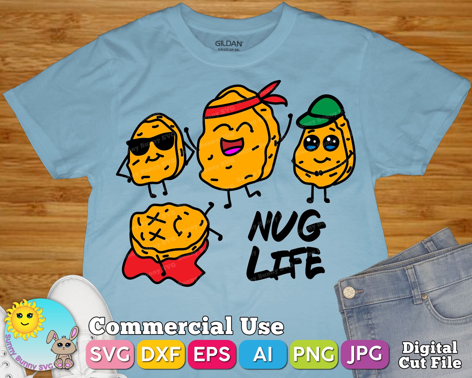 Nug Life Svg Chicken Nuggets Svg Fast Food Svg Chicken Tenders Svg ...