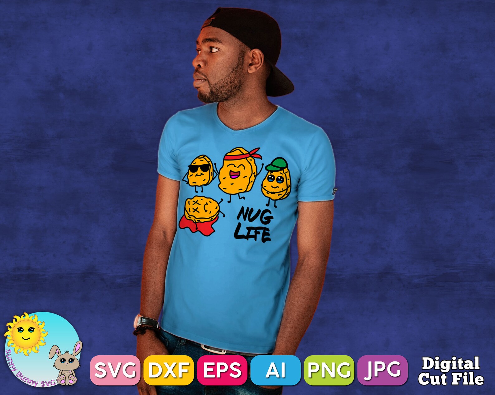 Nug Life Svg Chicken Nuggets Svg Fast Food Svg Chicken | Etsy