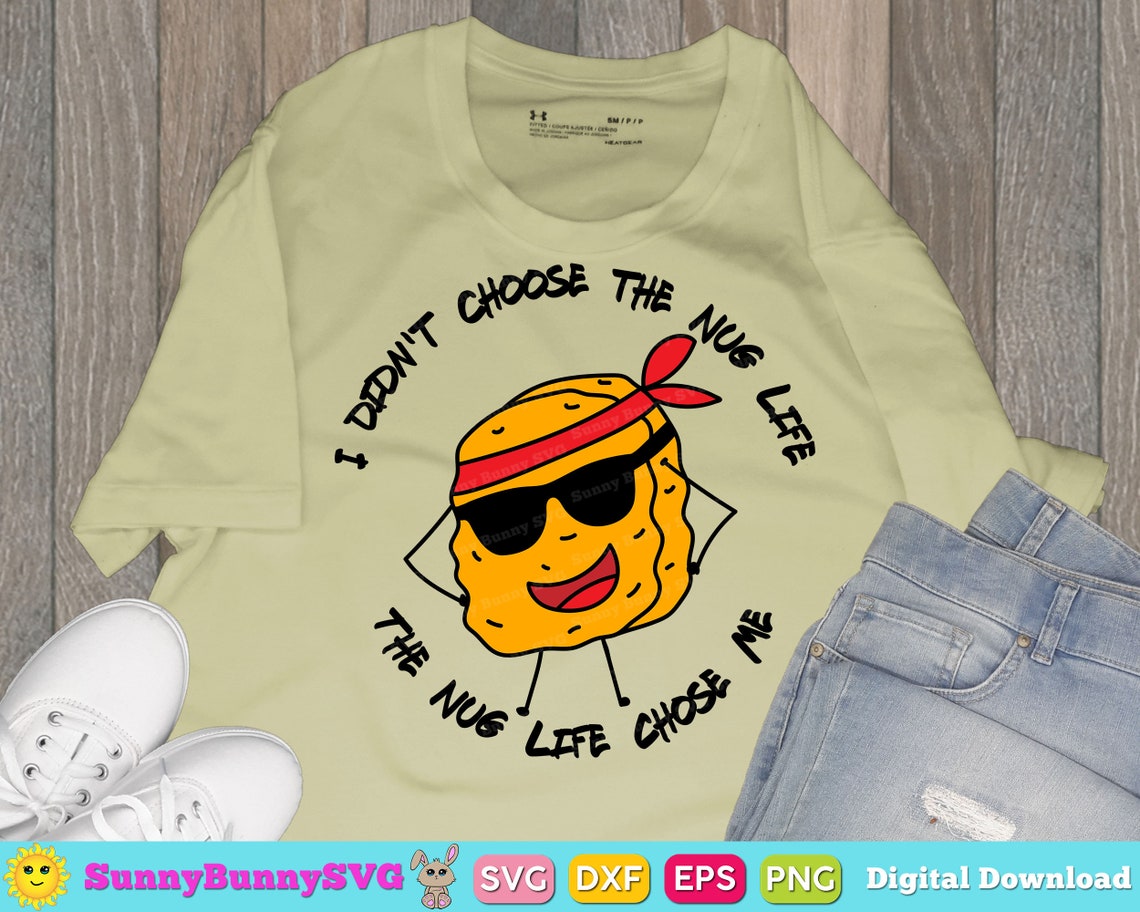 Nug Life Svg | Chicken Nuggets Svg | Fast Food Svg | Chicken Tenders ...
