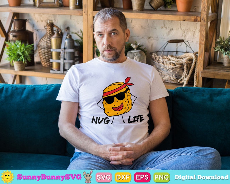 Nug Life Svg Chicken Nuggets Svg Chicken Svg Cute Food - Etsy