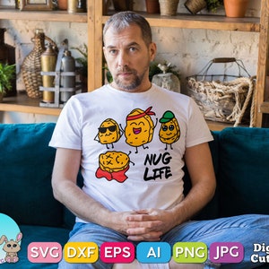 Nug Life Svg Chicken Nuggets Svg Fast Food Svg Chicken Tenders Svg ...