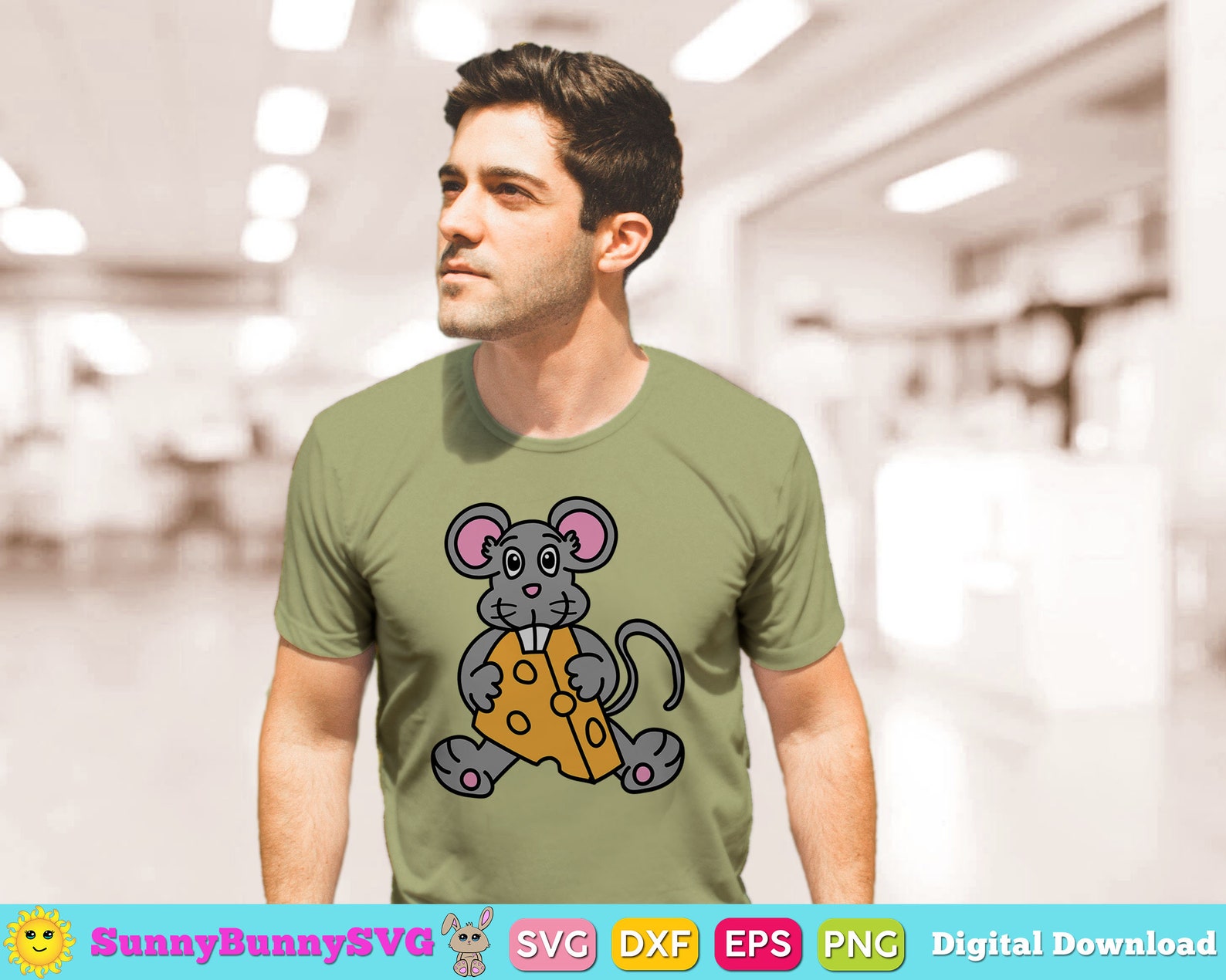 Mouse Cheese Svg Cute Mouse Svg Swiss Cheese Svg Kawaii - Etsy Canada