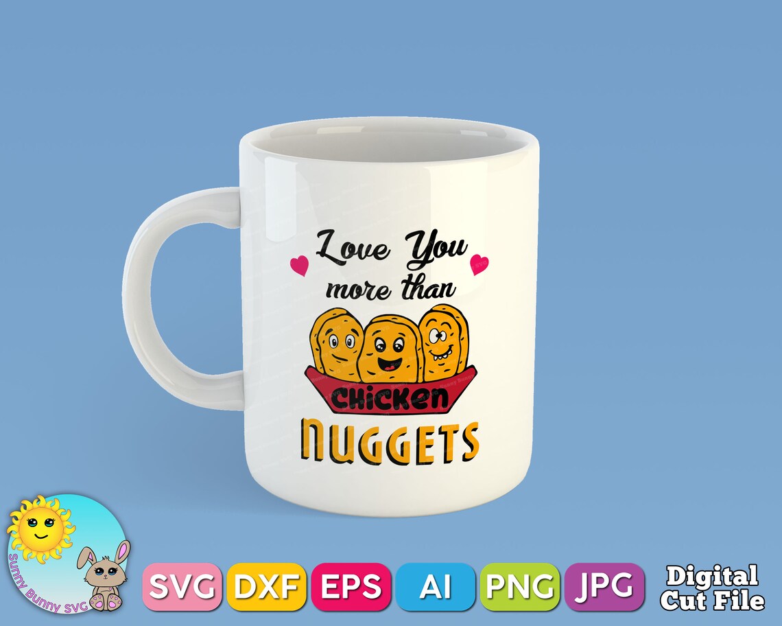 Chicken Nuggets Svg Fast Food Svg Chicken Tenders Svg I - Etsy