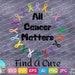 Cancer Awareness Svg | All Cancers Matter Svg | Cancer Svg | Find a ...