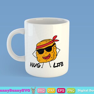 Nug Life Svg Chicken Nuggets Svg Chicken Svg Cute Food Foodie Svg SVG ...