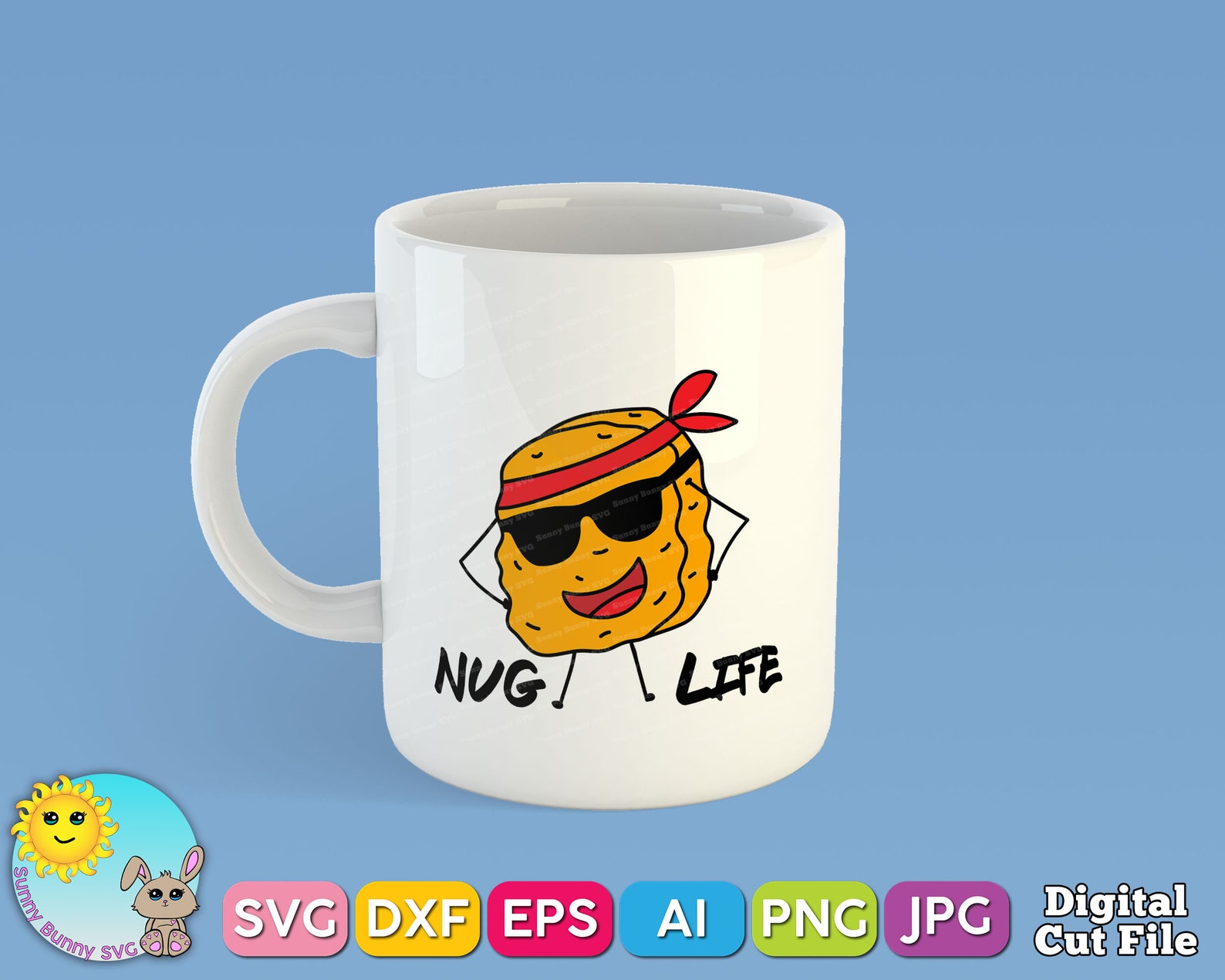 Nug Life Svg Chicken Nuggets Svg Chicken Svg Cute Food | Etsy Canada