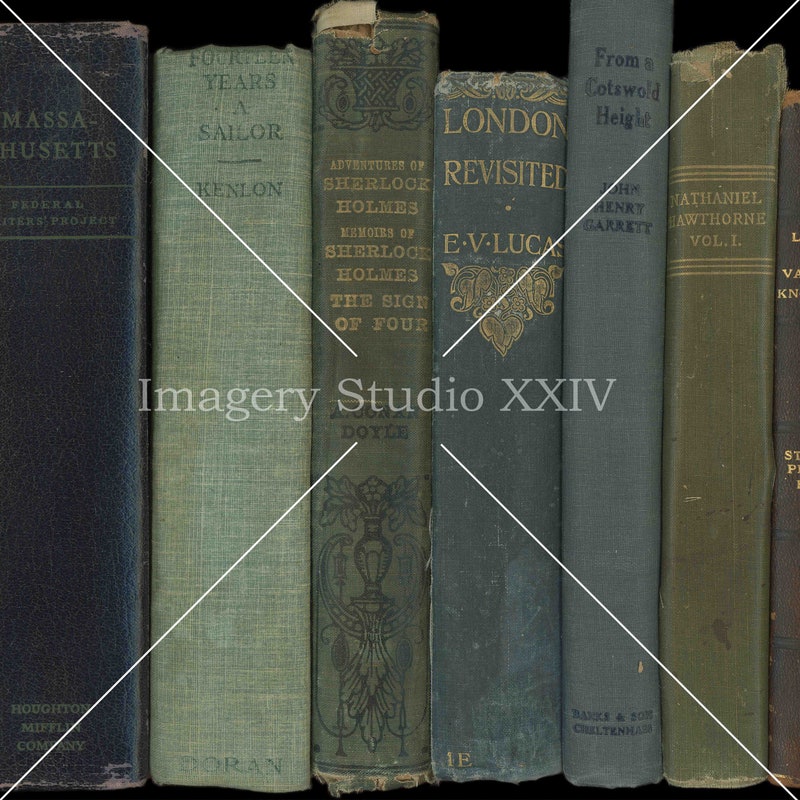 Antique Book Print - Etsy