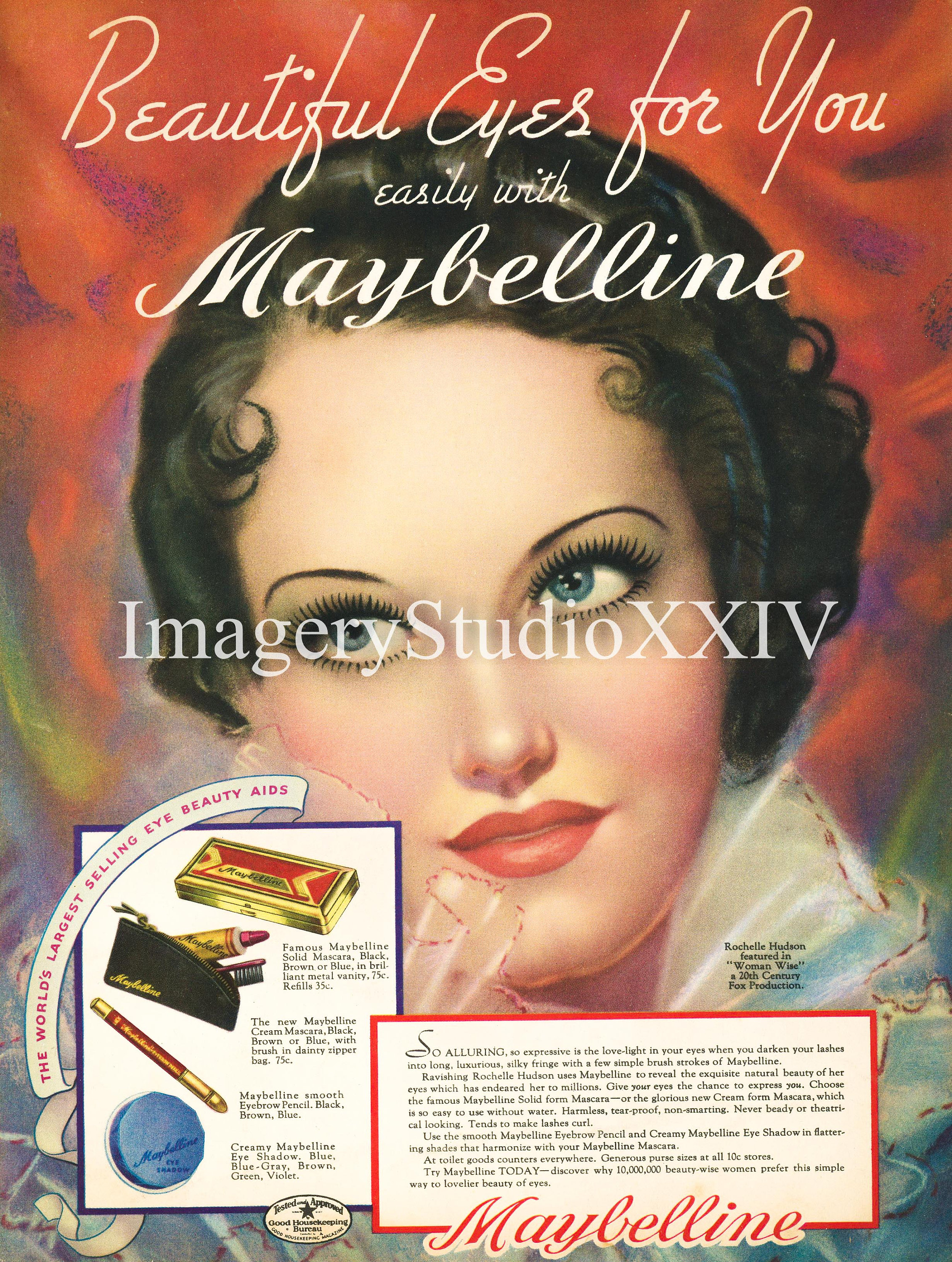 Maybelline Magazine Ad