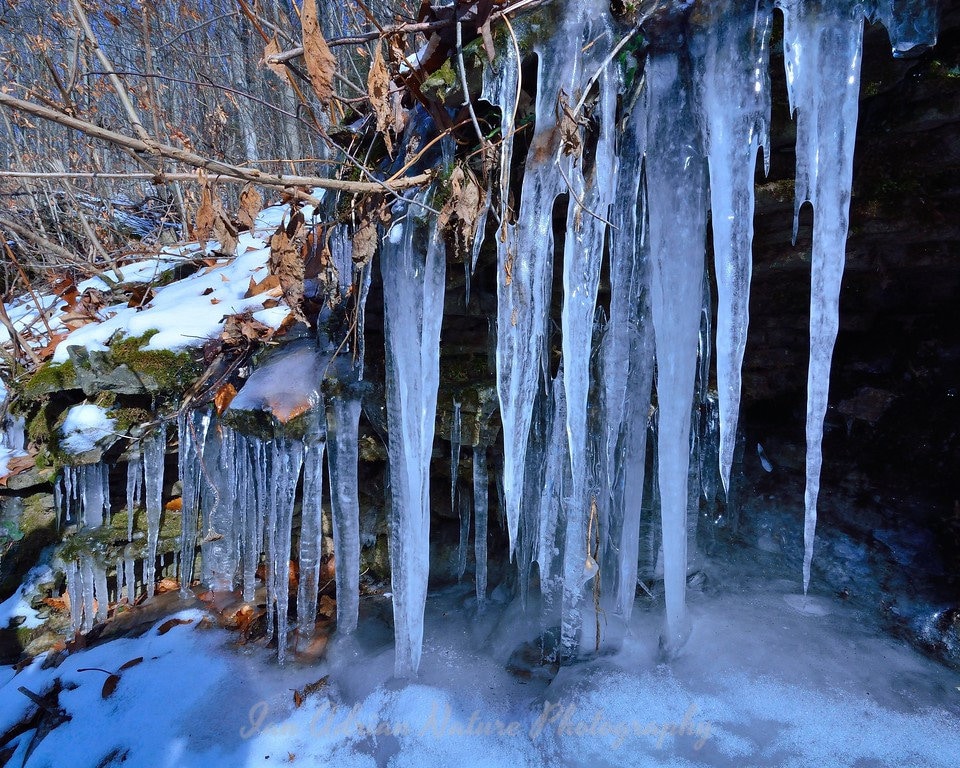 Freezing Icicles
