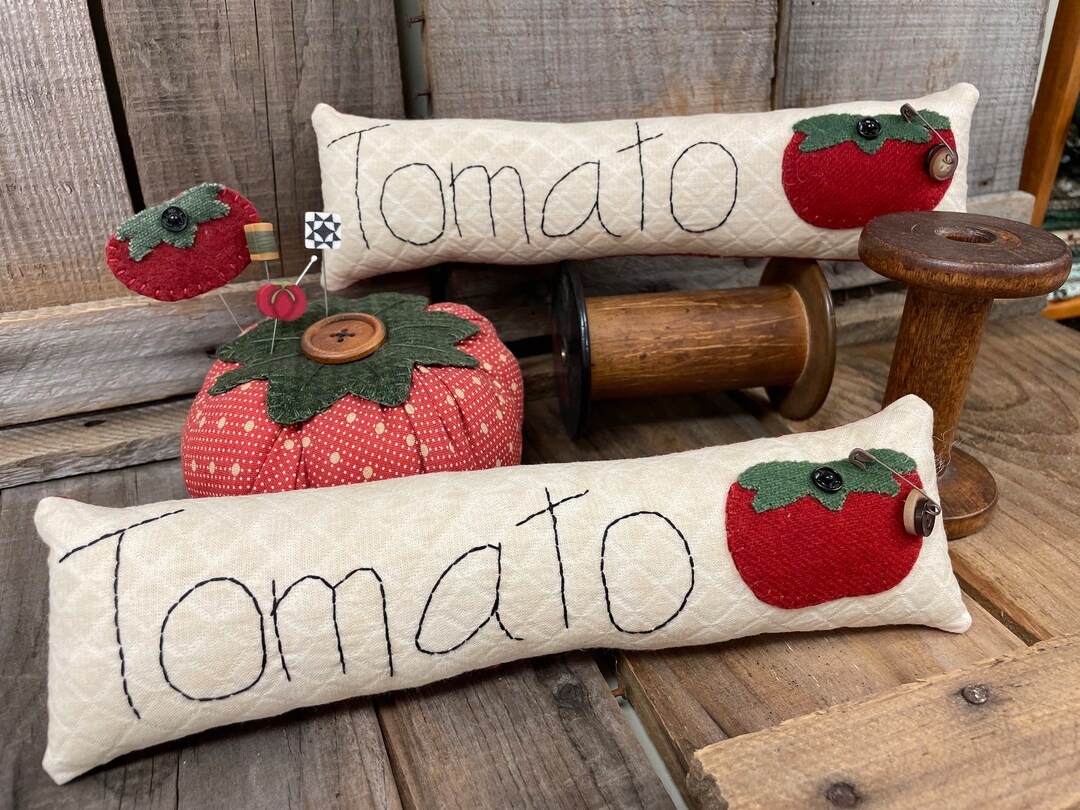 Tomato Skinny Pillow Digital Pattern - Etsy