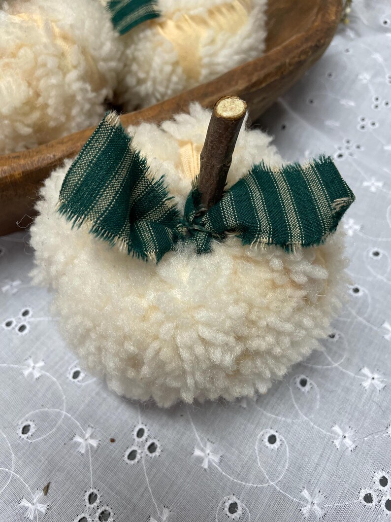 Mini Fuzzy Pumpkin - Etsy
