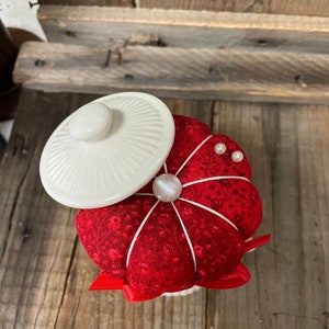Toadstool Pin Cushion - Etsy