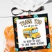 Bus Driver Gift Tags Bus Driver Appreciation Gift Tags | Etsy