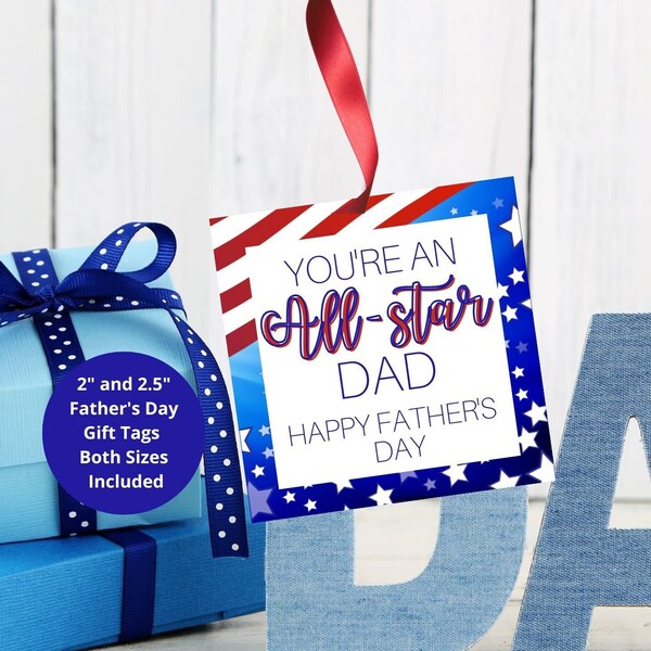 Fathers Day Tags - Etsy