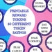 Reward Tokens, Printable Reward Tokens, Child Reward Tokens, Chore ...