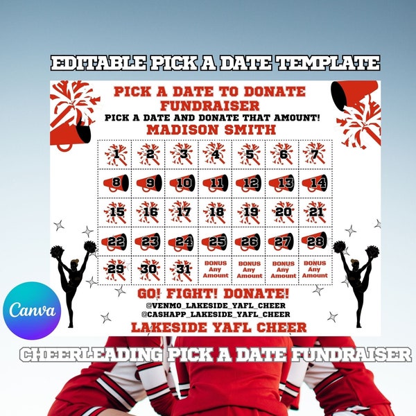 Cheer Fundraiser - Etsy