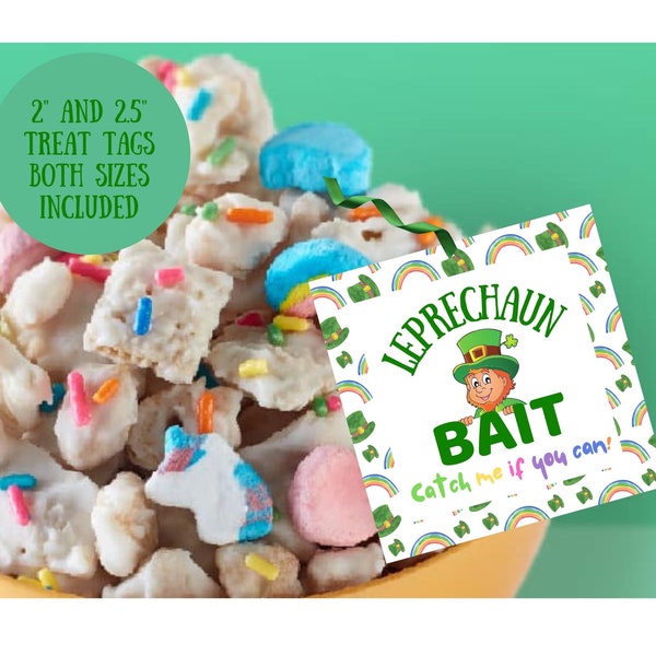 Leprechaun Bait Tag - Etsy