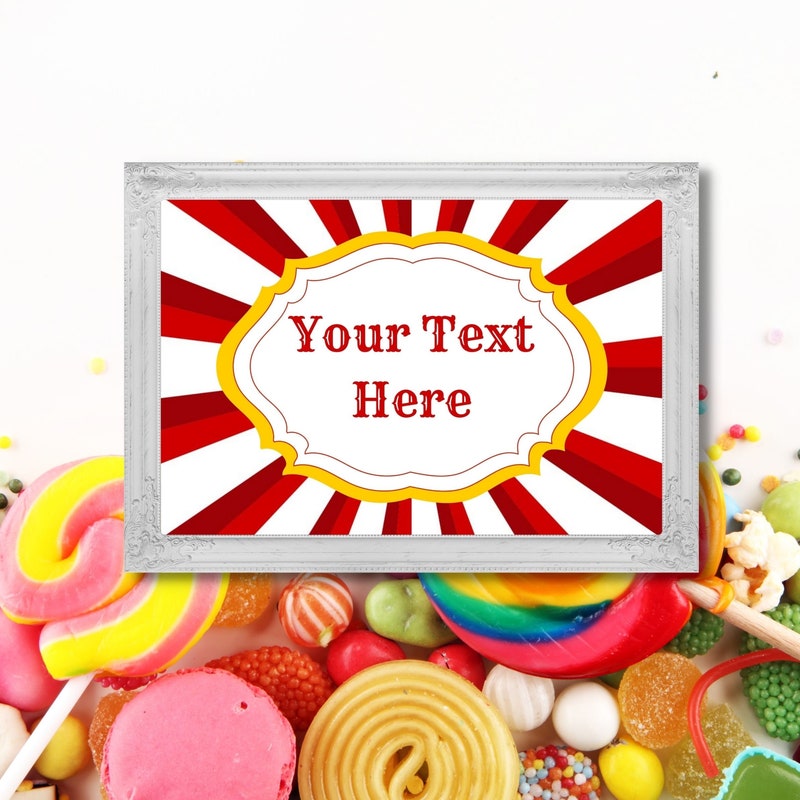 Carnival Party Signs - Etsy