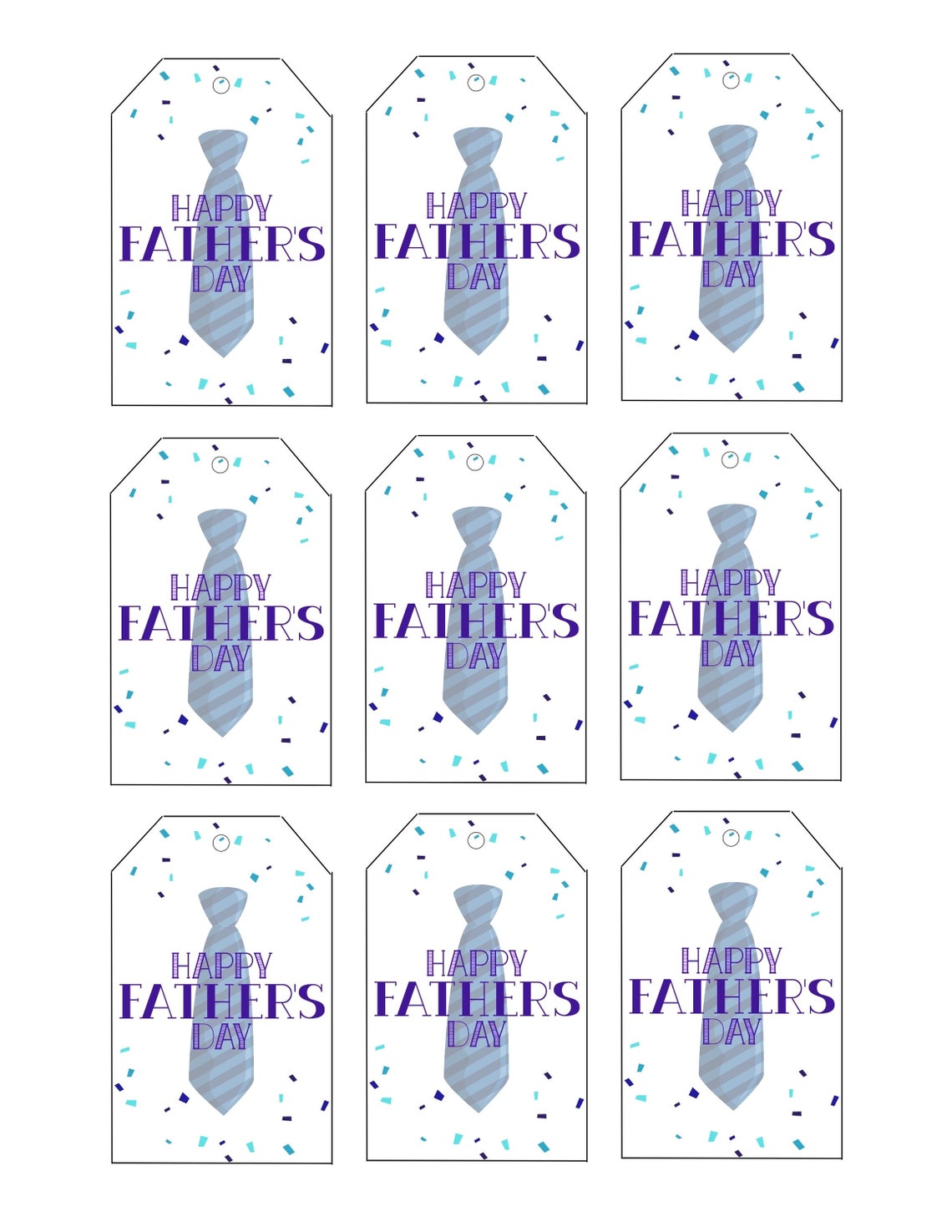 Fathers Day Gift Tags, Fathers Day Gift Tags Printable, Fathers Day ...