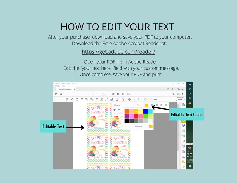 Summer Bucket Gift Tag, Editable Teacher Treat (PDF) - Etsy