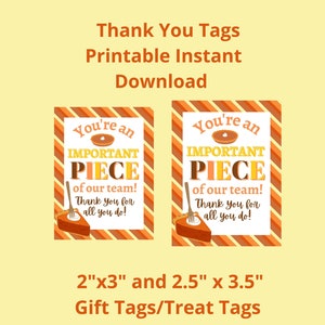 Appreciation Tags, Fall Thank You Tags, Teacher Tags, Nurse ...