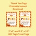 Fall Appreciation Gift Tags, Thank You Team, Printable (PDF) - Etsy