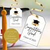 Graduation Gift Tags, Graduation Cap Tags, Congratulations Treat Tags ...