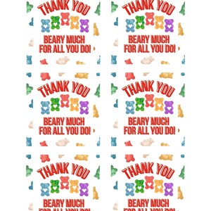 Appreciation Tag, Appreciation Gift Tag, Printable Appreciation Tag ...