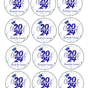 Graduation Thank You Tag, Congrats Grad Tag, Graduation Gift Tag ...